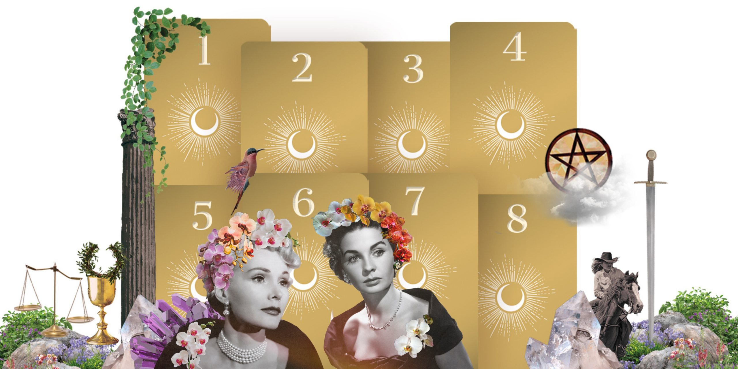 Tarot Reading - Choose two Tarot cards - Michele Knight